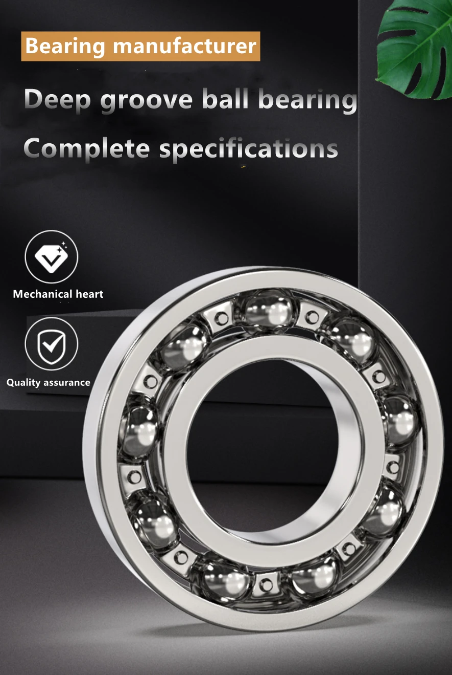 High Quality Deep Groove Ball Bearings 6200 6201 6202 6203 6204 6207 ...