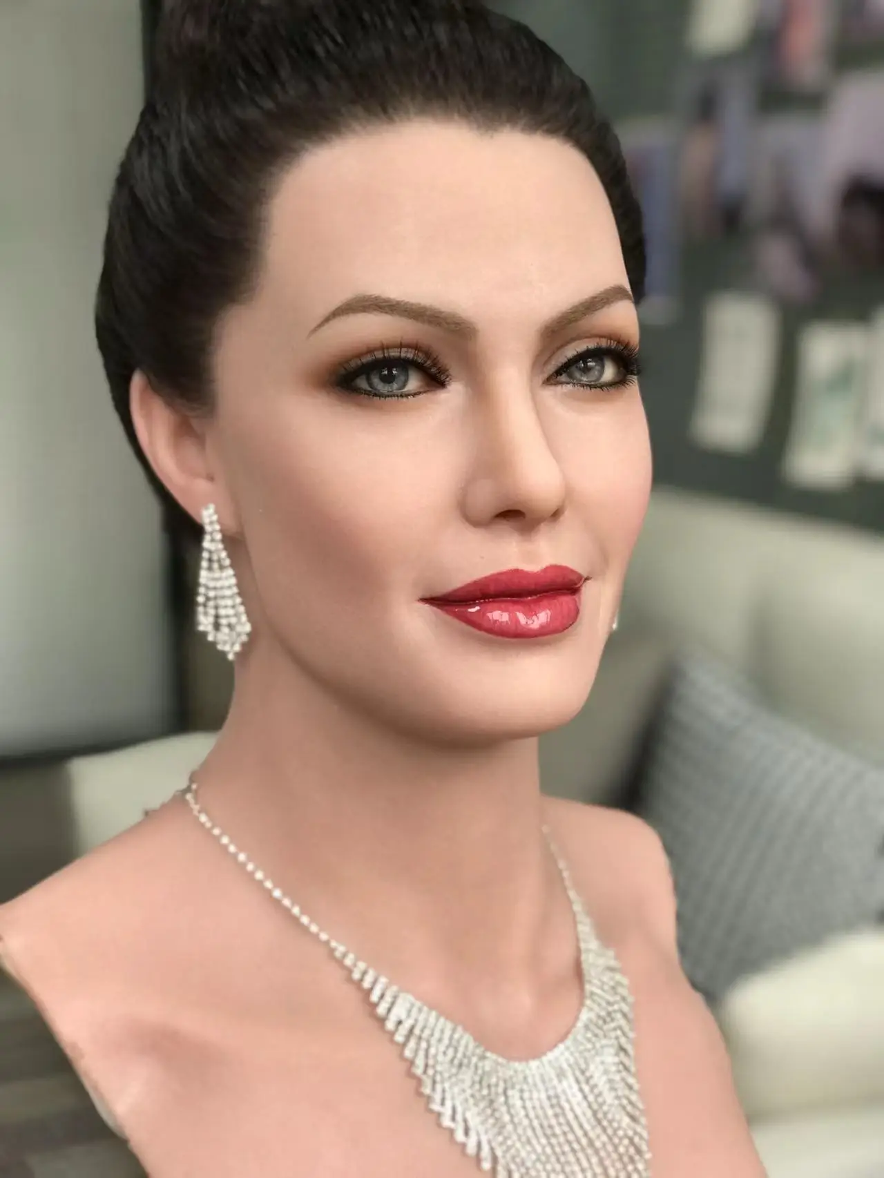 Custom Make Actress Life Size Celebrity Wax Figure for Sale