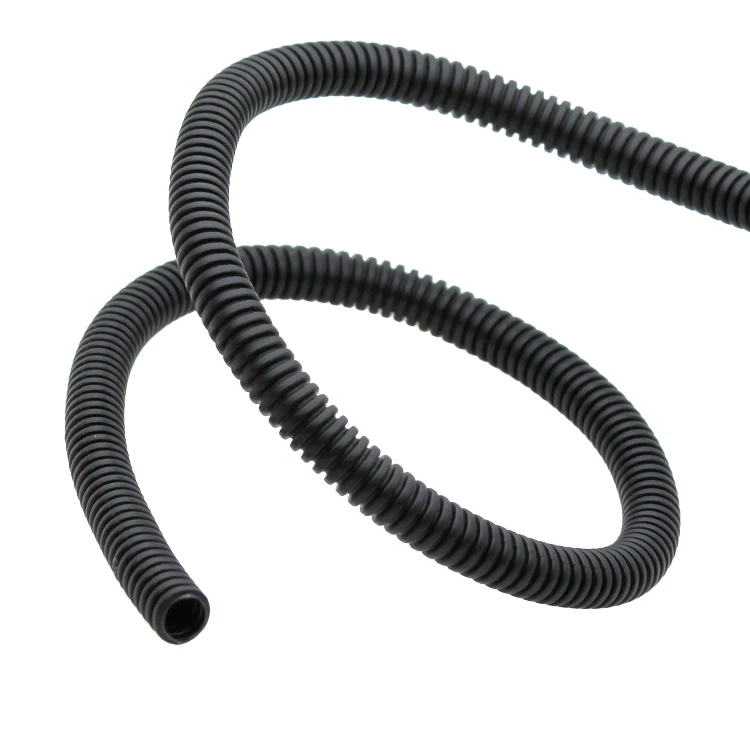 Flexible Pvc Corrugated Wavy Plastic Pipe Conduit - Buy Flexible ...