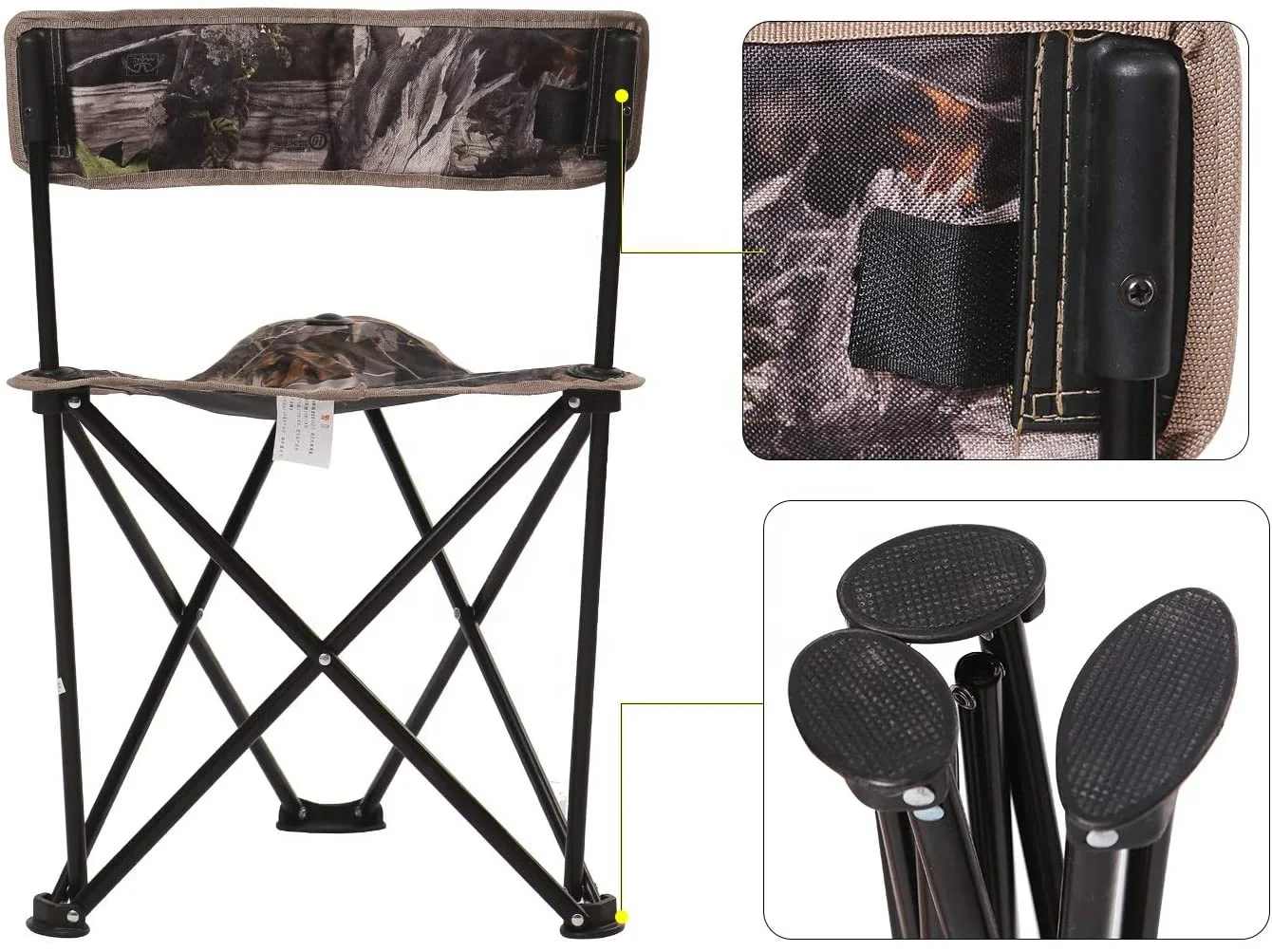 Tripod Hunting Chairs For Blinds,Portable Folding Hunting Stool With ...