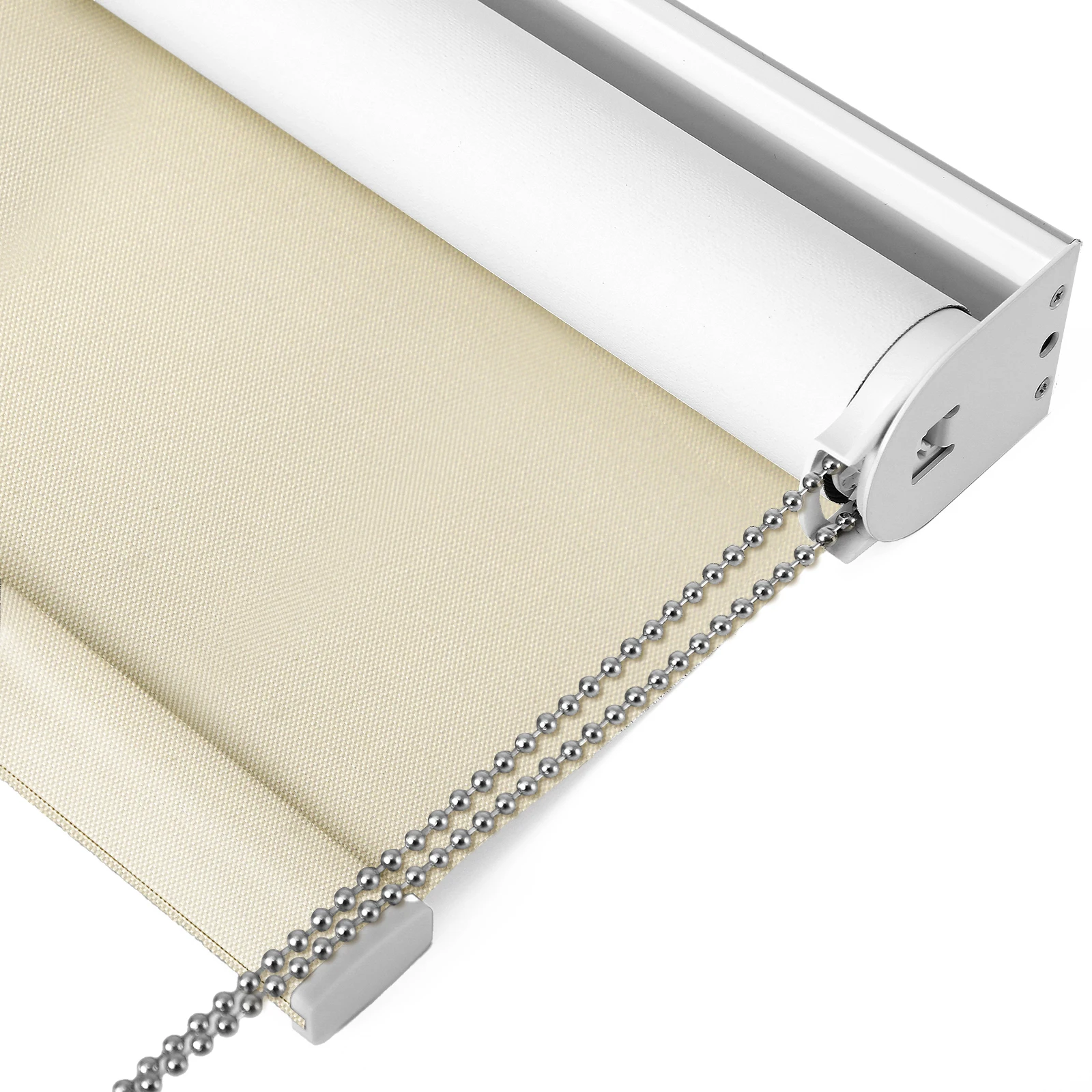 Manual Slide Chain Bead Roller Shades custom 100% Polyester Blackout ...