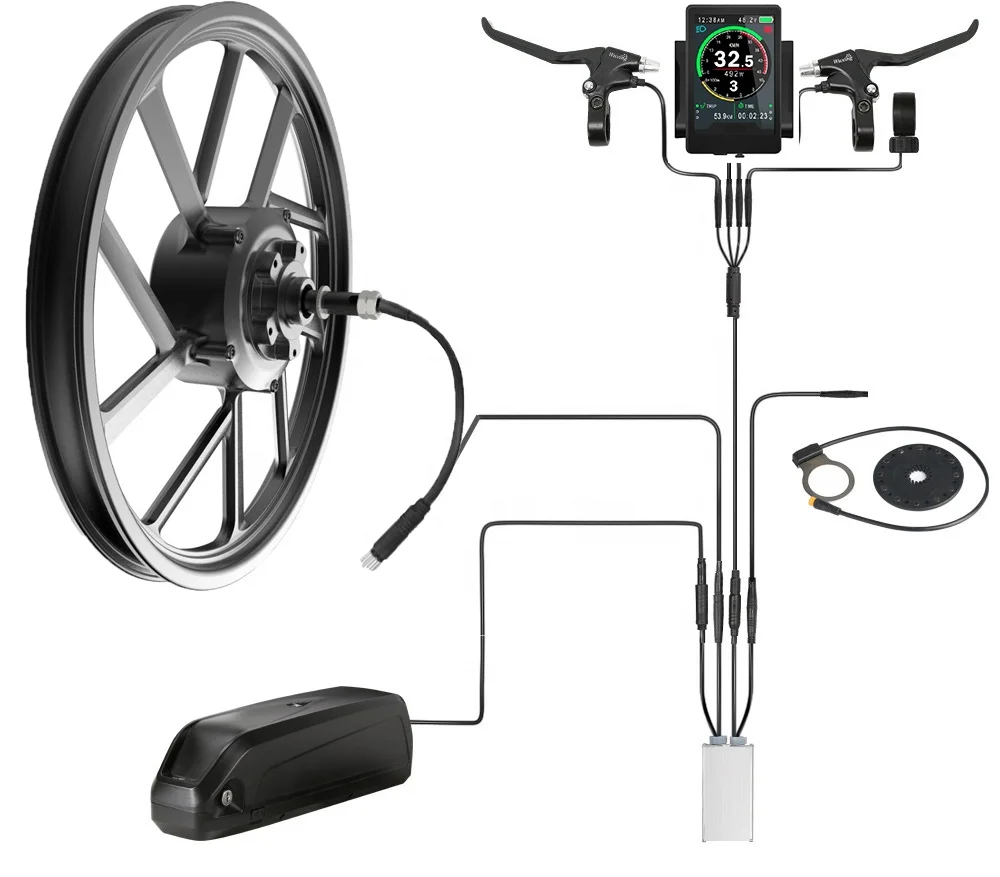 Truckrun 24-48v 250-500w 20 Inch Magnesium Alloy Bicycle Wheels ...