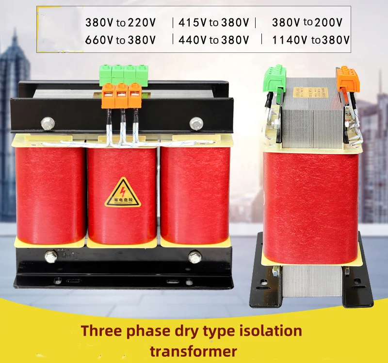 Three-phase 5kva/15kva/30kva/50kva Transformer 220v To 380v/440v For ...