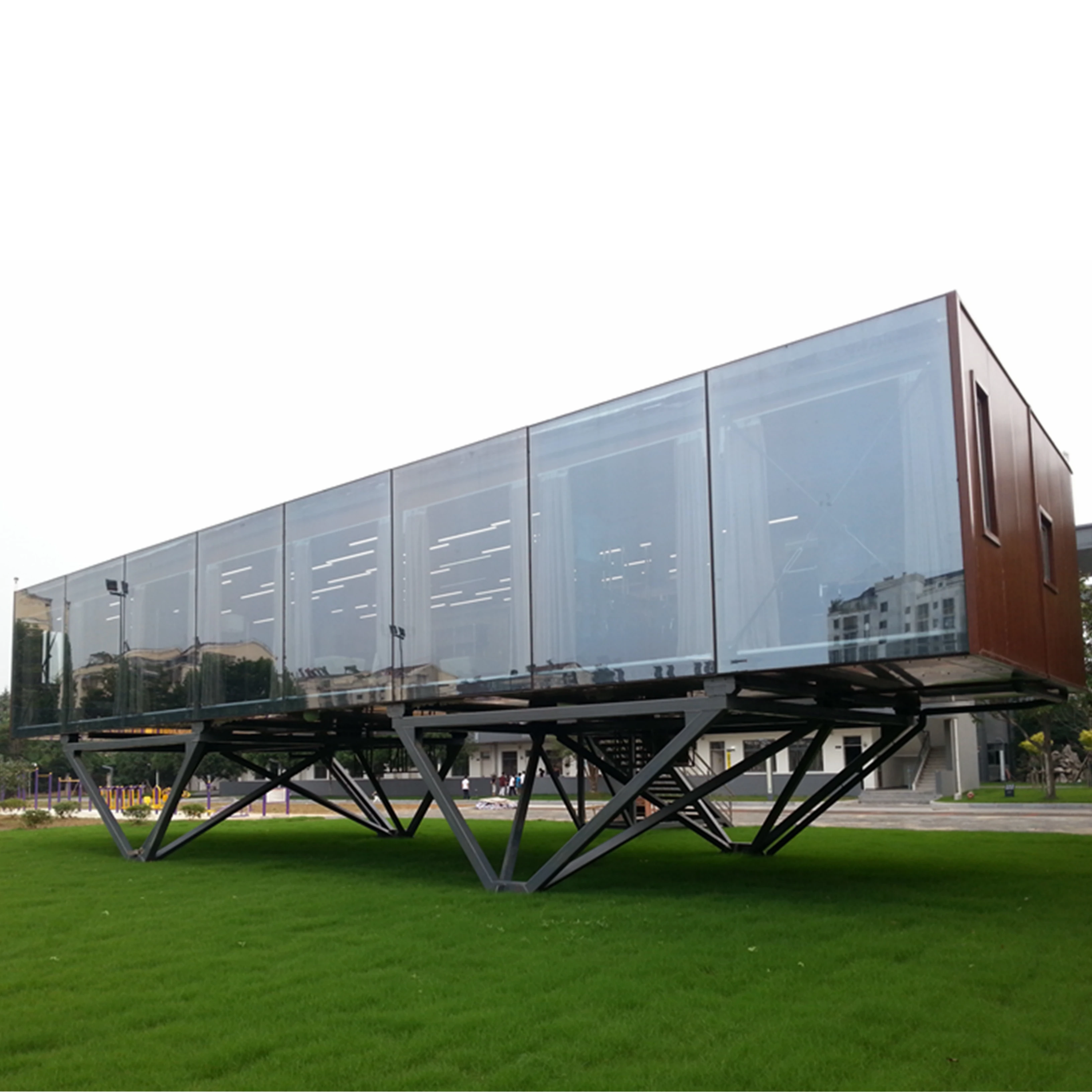 Portable Restaurant Buildings Prefab Container House Prices| Alibaba.com