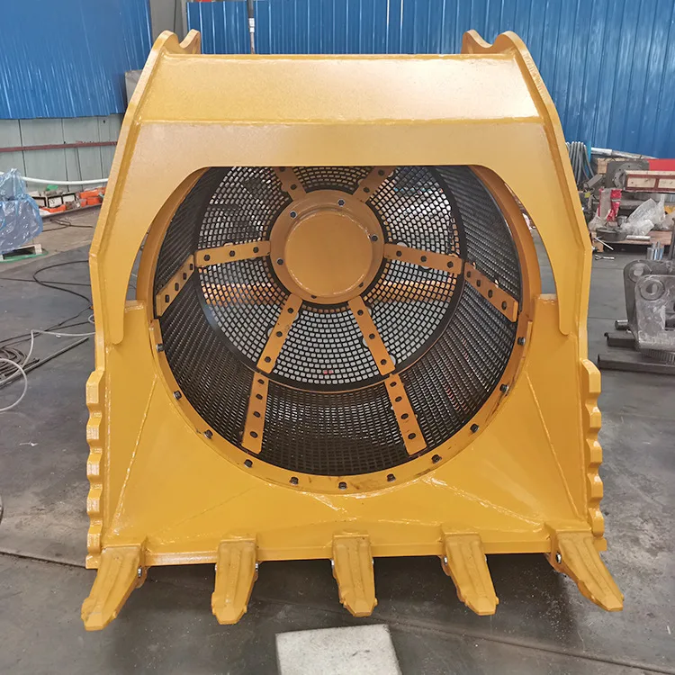 Excavator Screening Bucket Sieve Bucket Skeleton Bucket In Hot Sale ...