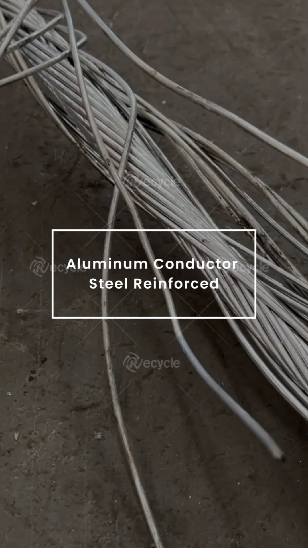 Acsr Wire Equipment Cable Recycling Machine Aluminum Steel Cable ...