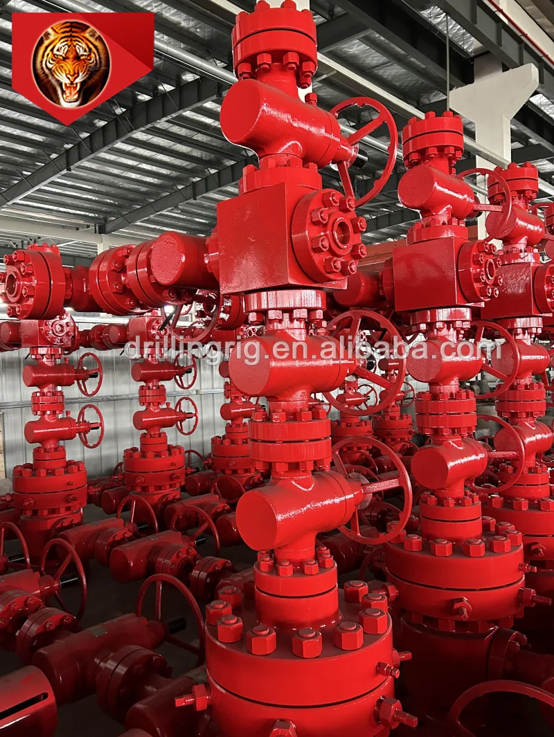 Tigerrig API 6A Oil Water Injection Wellhead Christmas Tree Assembly ...