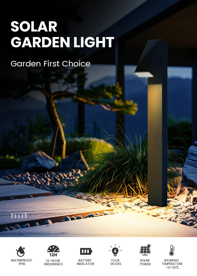 SRESKY Factory Direct Solar Bollard Light Garden Decoration Solar ...