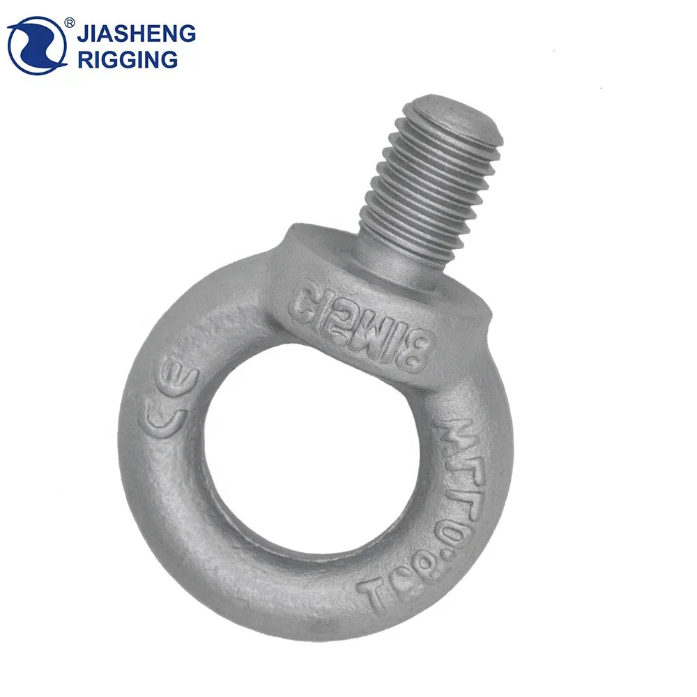 Din580 Rigging Eye Bolts Manufacturing Galvanized Drop Gorged Carbon ...