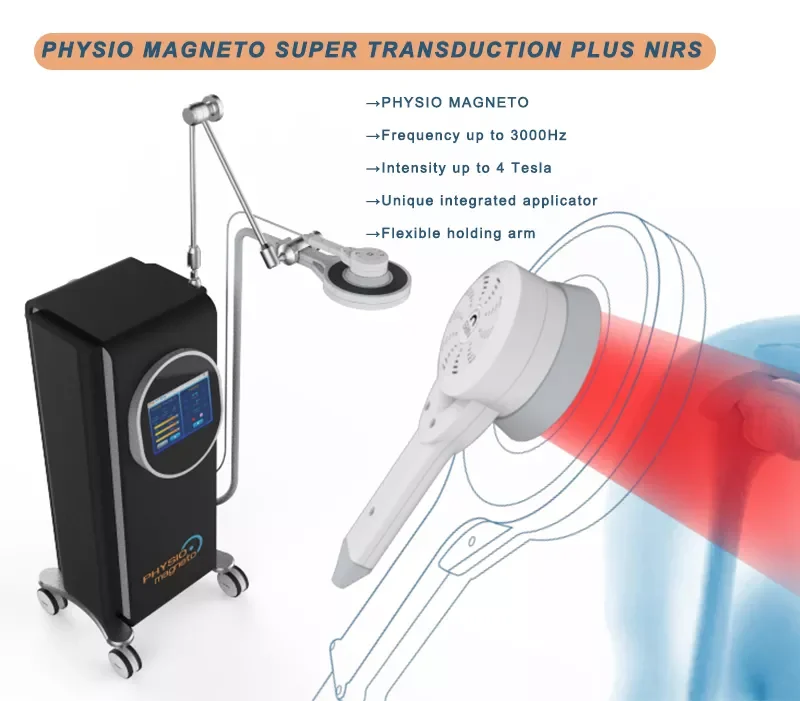 Portable Magnetotherapy Pemf Magnetic Therapy Physio Magneto Device Red ...