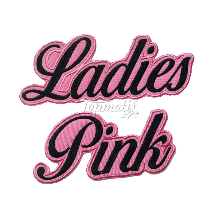 Pink Ladies Logo Iron On