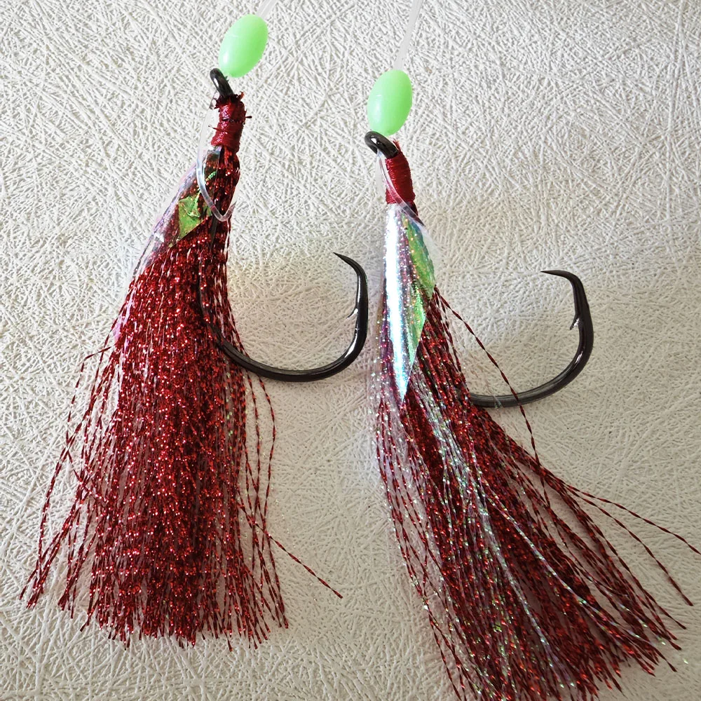 Alpha Snapper Fishing Flasher Rig Bait Flasher Rigs With Luminous Bead ...
