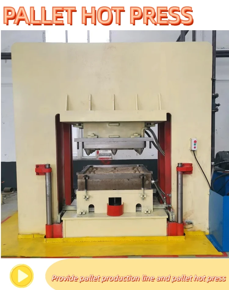 Wooden Sawdust Pallet Hot Press Machine - Efficient Woodworking