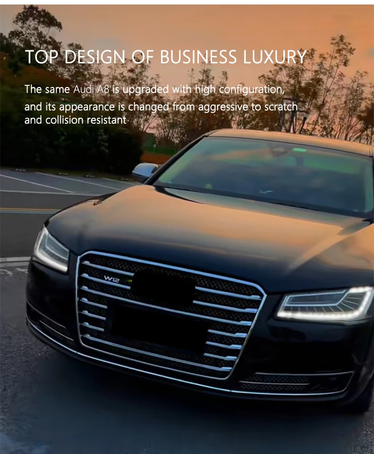 Car Body Kit Exterior Accessories Upgrade Car Bumper Bodykit For Audi ...