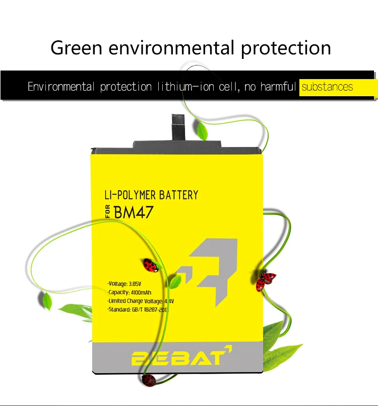Oem Factory Mobile Phone Battery Bm47 For Xiaomi Red Mi 3/3s/3x/4x ...