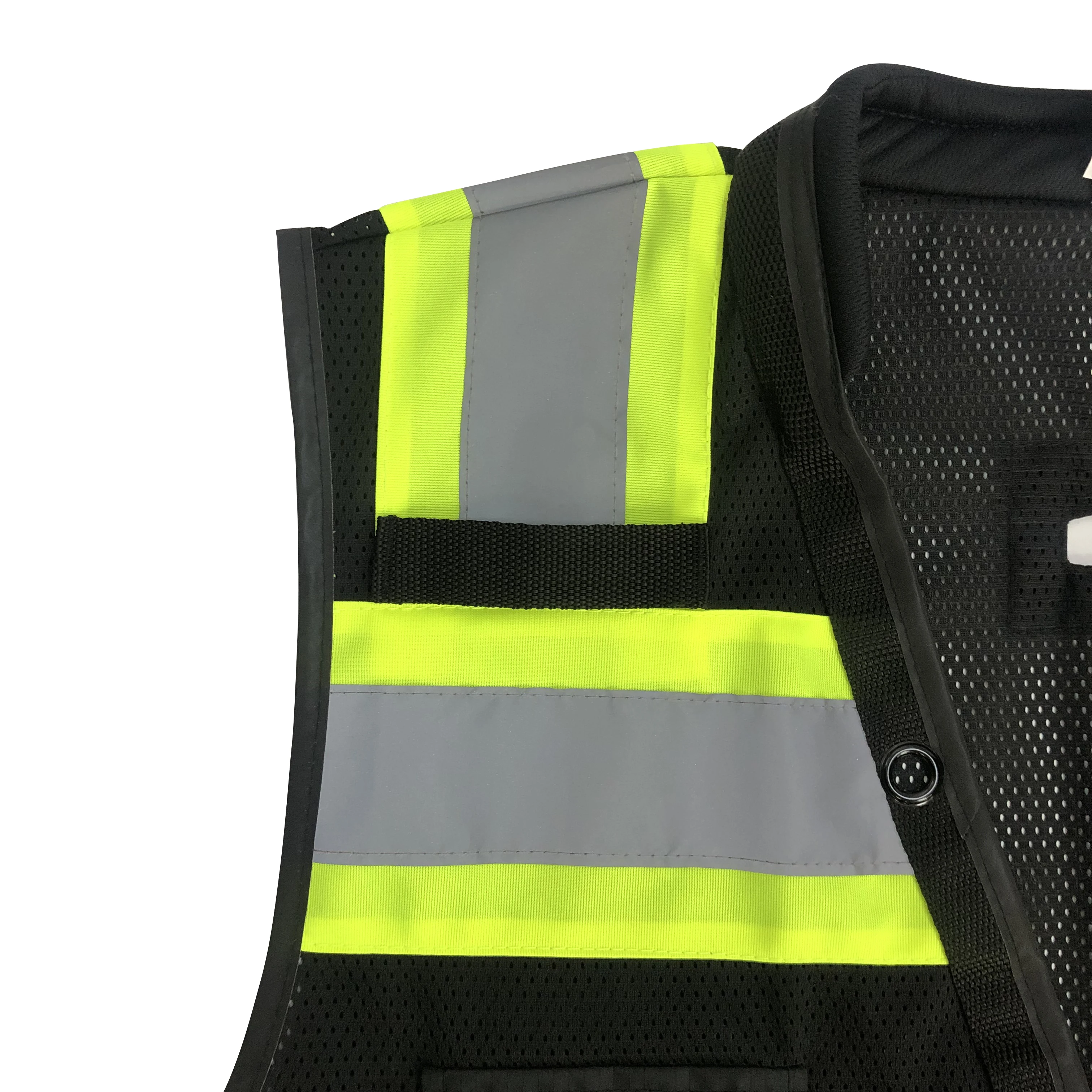 China Mesh Hook Loop Safety Vest Reflector Security Vest Work Hi Vis ...
