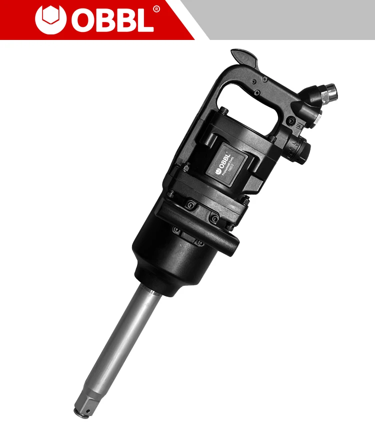 Obbl 1" Air Impact Wrench Gun Heavy Duty Torque Extended Anvil ...