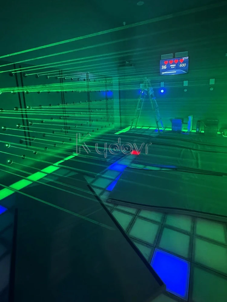 Marslite Indoor Interactive Laser Game Room - 30x30cm Pixel Grid