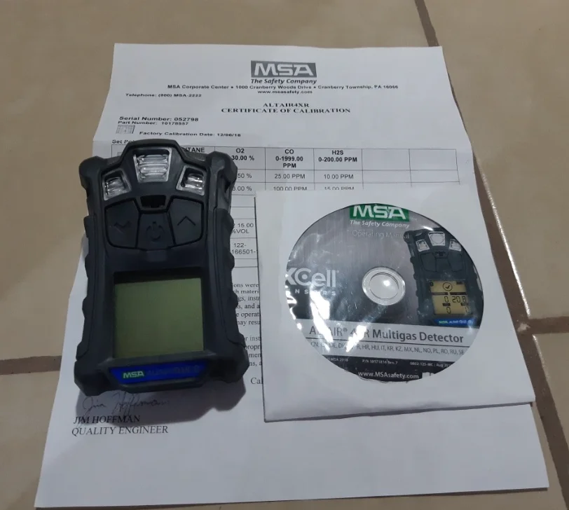 Msa- Altair 4xr Gas Monitor In Ambient Air And In The Workplace - Buy ...