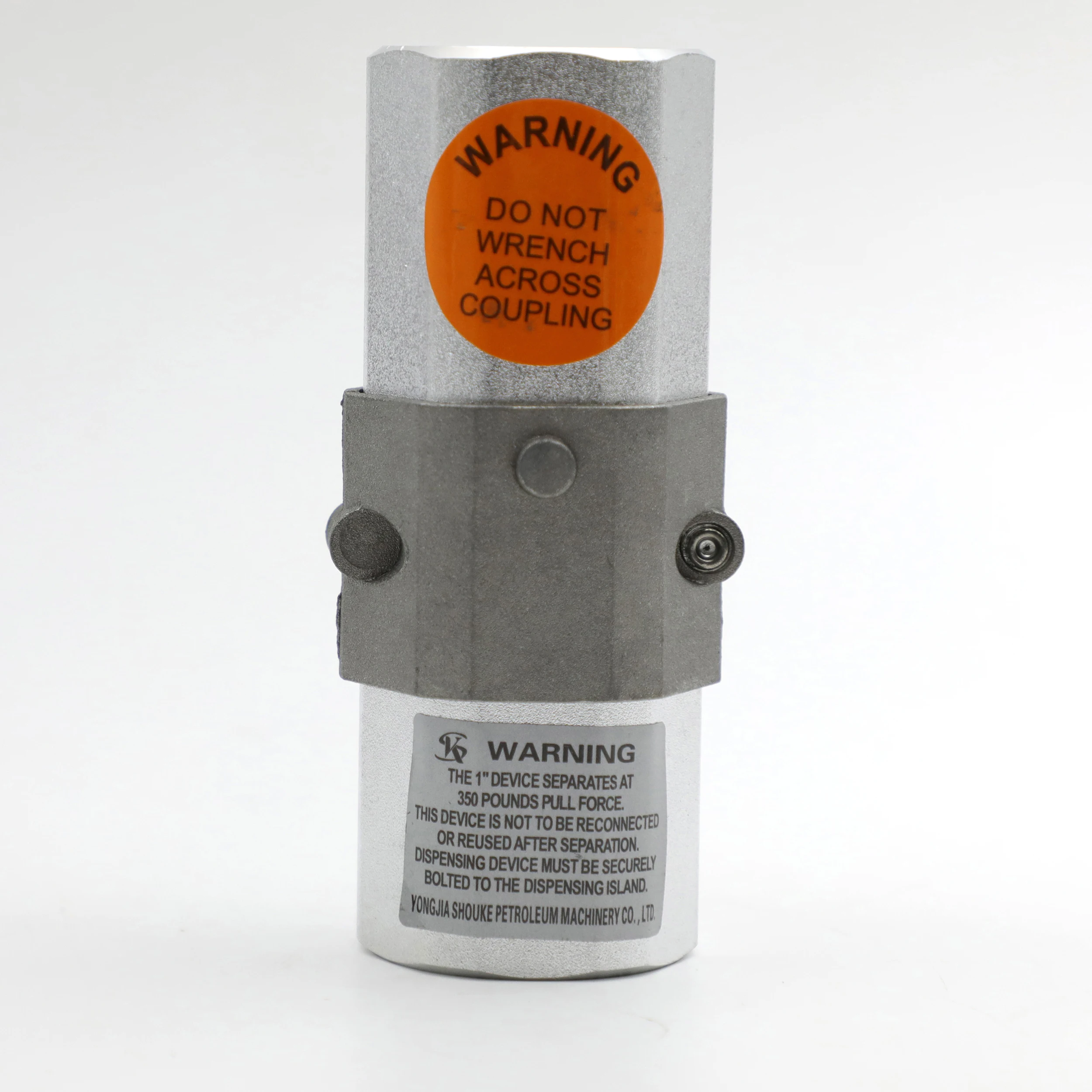 Hexagon Aluminum Breakaway Safety Valve Gasoline 3/4" 1" - Buy ...