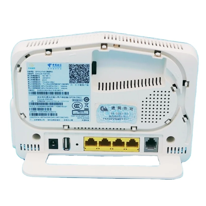 Factory price HG8145C HG8245C Equipment Modem Optical Network Unit EPON GPON 1GE+3FE+1TEL+WIFI ...