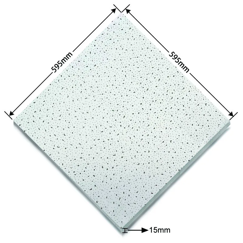 Ceiling Board 600x600x15mm Thickness Acoustic Ceiling Tile Use in ...