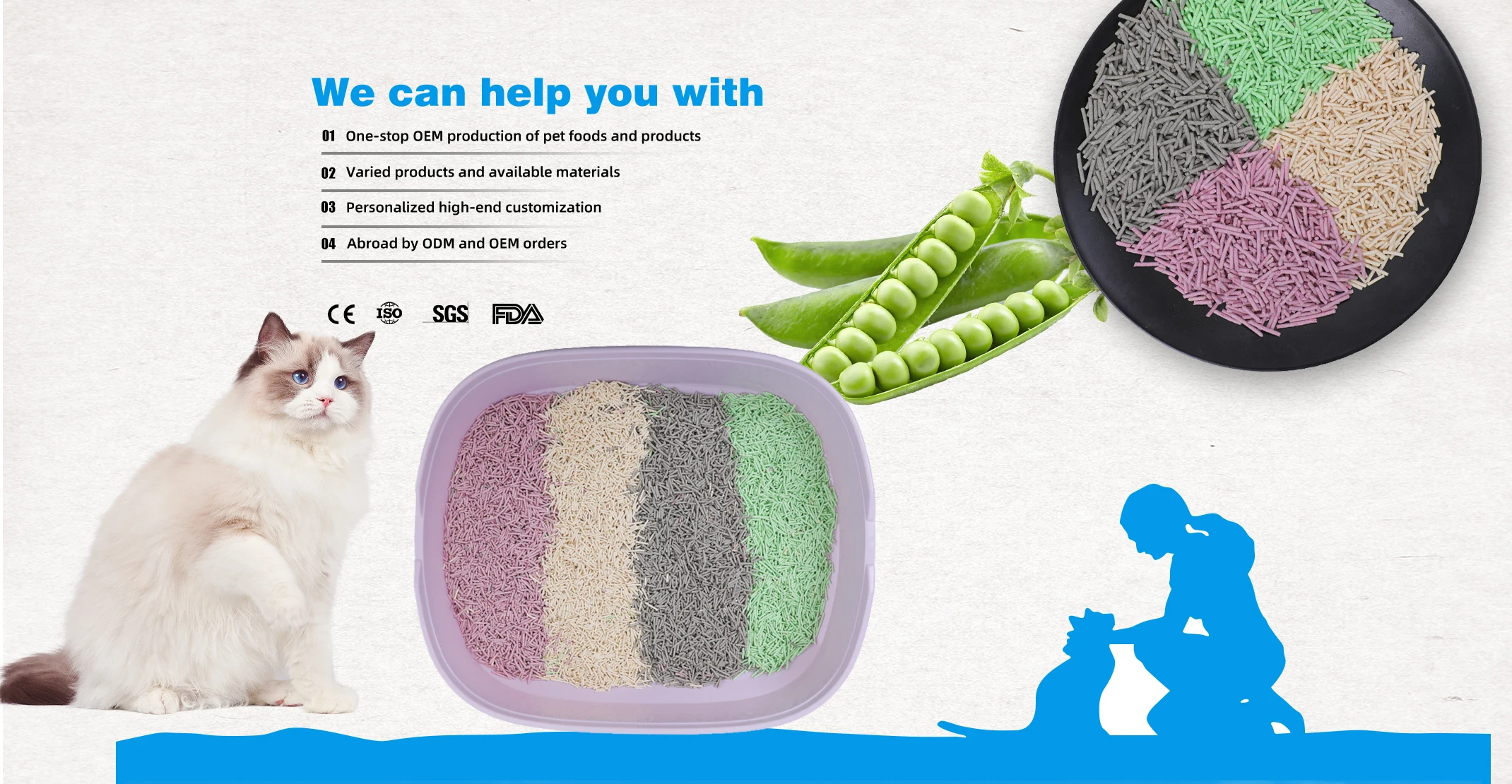 Strong Clumping Flushable Tofu Cat Litter Flushable 2.0 Original Sand ...