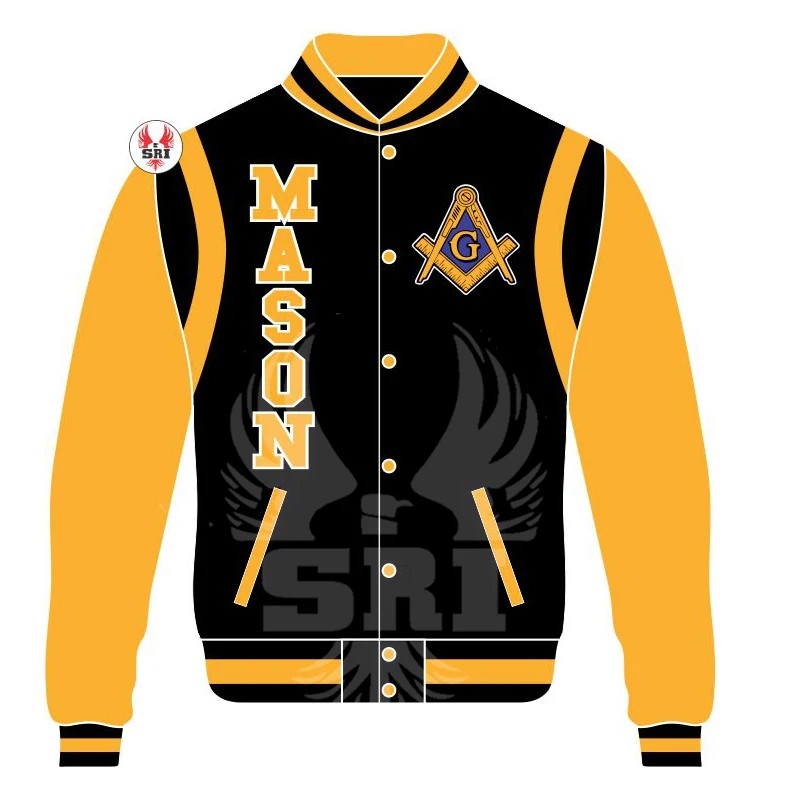 Masonic Master Mason Letterman Jacket Custom Made Varsity Jacket ...