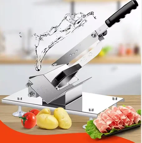 Automatic Frozen Meat Slicer Machine For Hot Pot Meat Roller