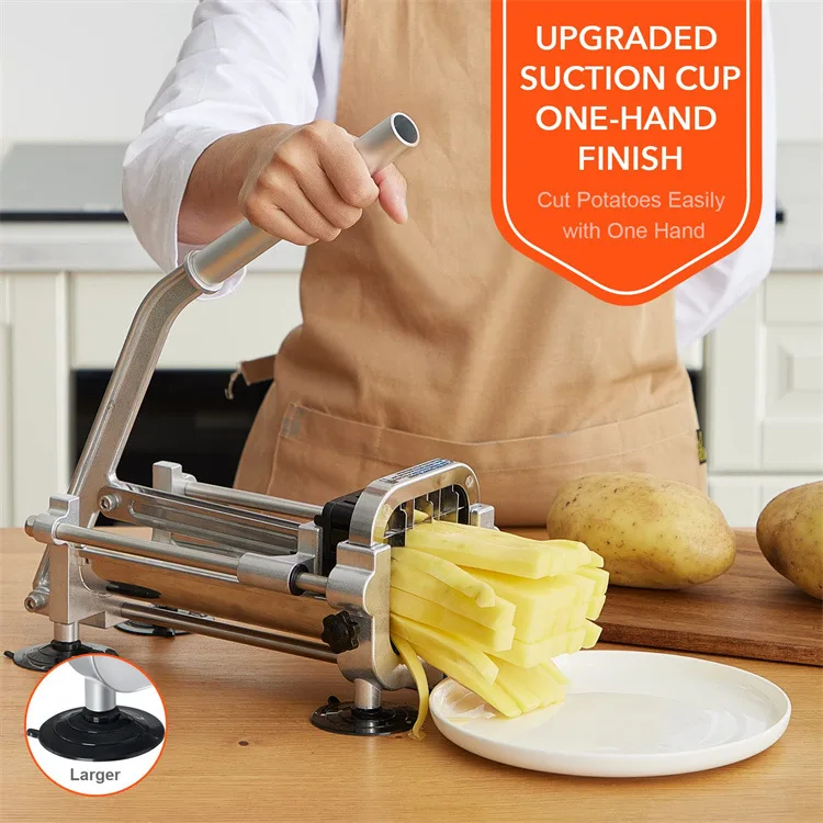 French Fry Cutter Professional Potato Cutter Stainless Steel Potatoes ...