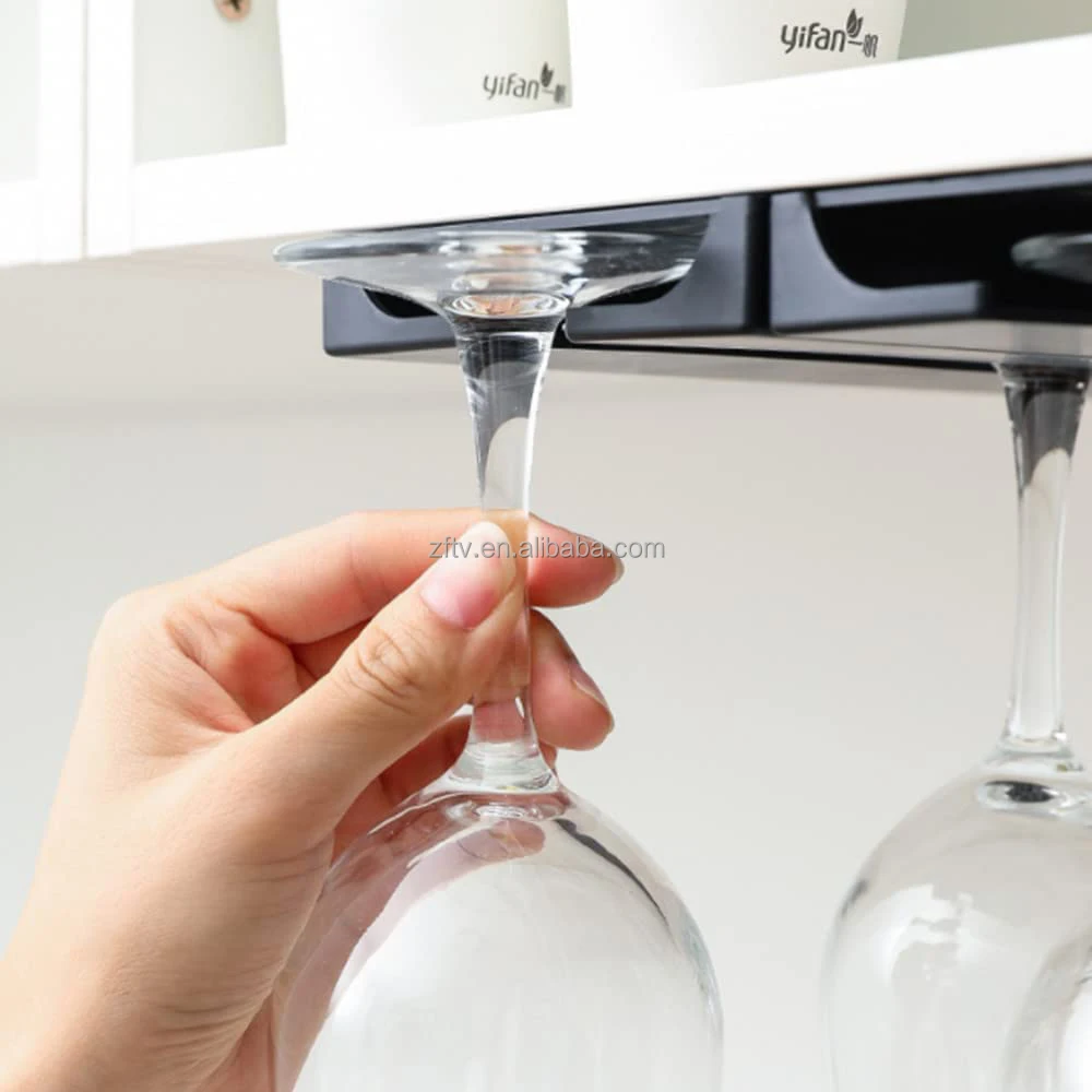 Kitchen Wine Glass Rack Holder Hanging Wine Glass Holder Rack - Buy ...