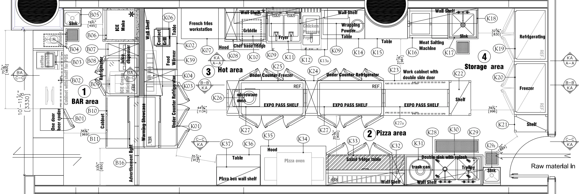 Hotel Kitchen Design Project - Customized Commercial Equipment