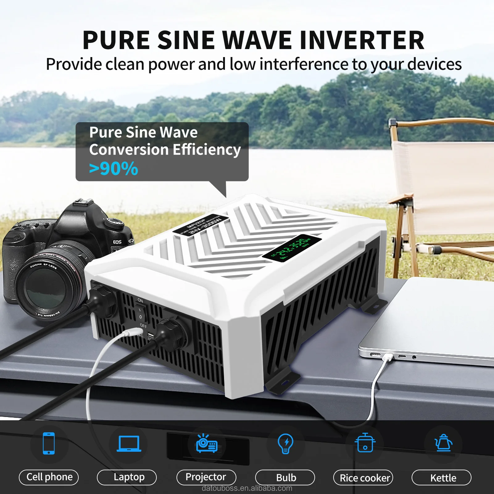 DATOUBOSS Solar Energy Vendors 12V 24V 3000W 3500W Renewable Energy ...