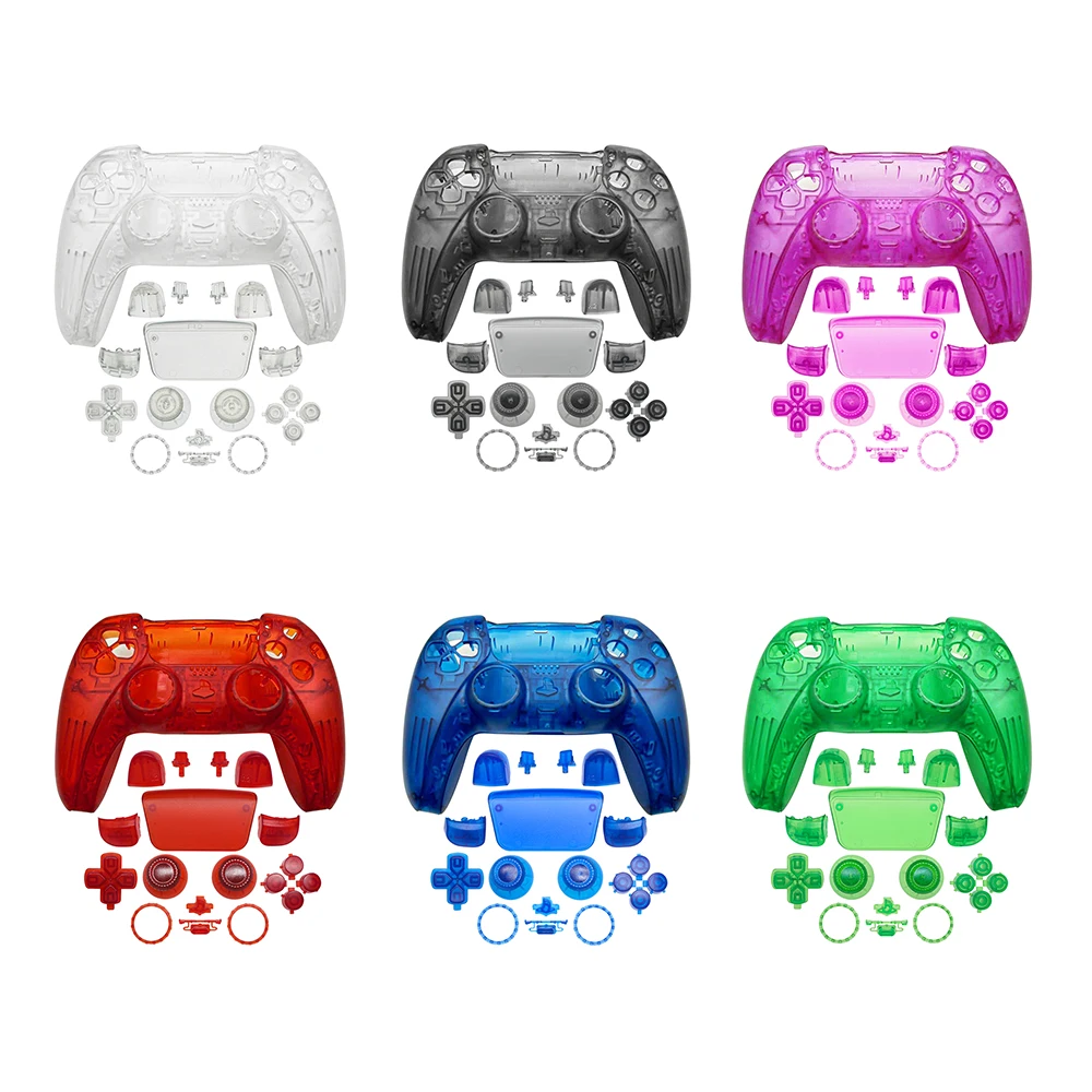 Transparent For Ps5 Clear Front Shell Back Shell Clear Decoration Shell ...