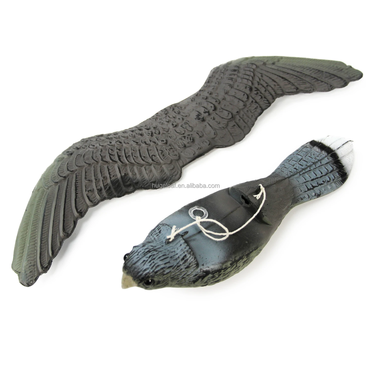 Garden Pest Control Artificial Flying Hawk Decoy with Hanging String ...