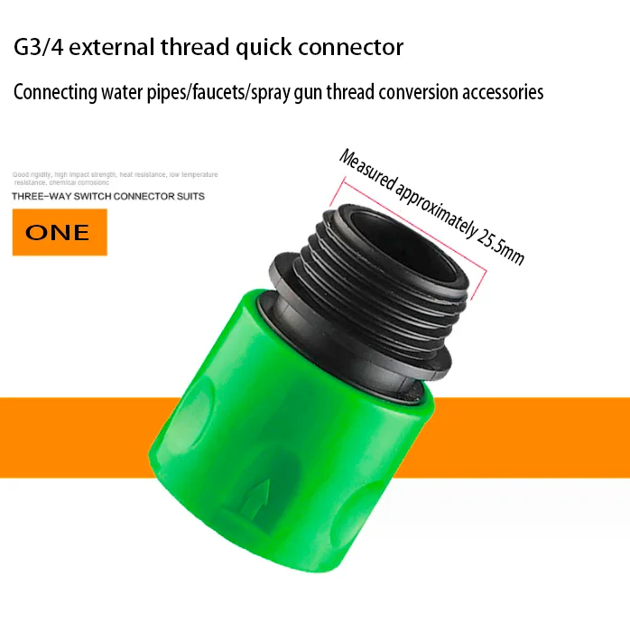 Plastic Multifunctional Faucet Accessories - Water Gun Quick Connectors ...