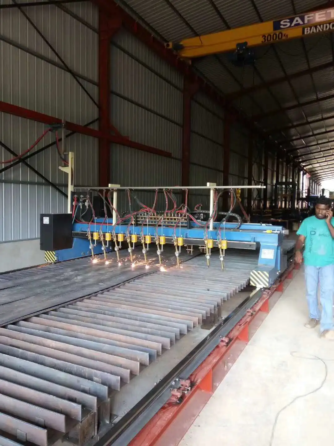 Zhouxiang H-beam I Beam Fabrication Assembling Welding Straightening ...