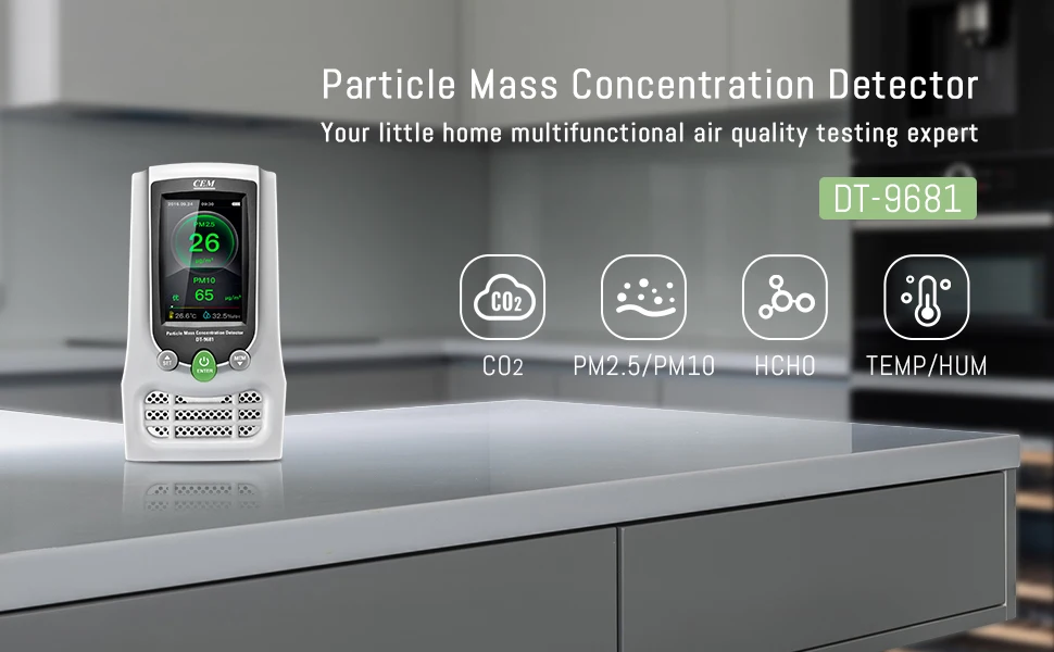 CEM DT-9681 - Multi-Function Indoor Air Quality Detector