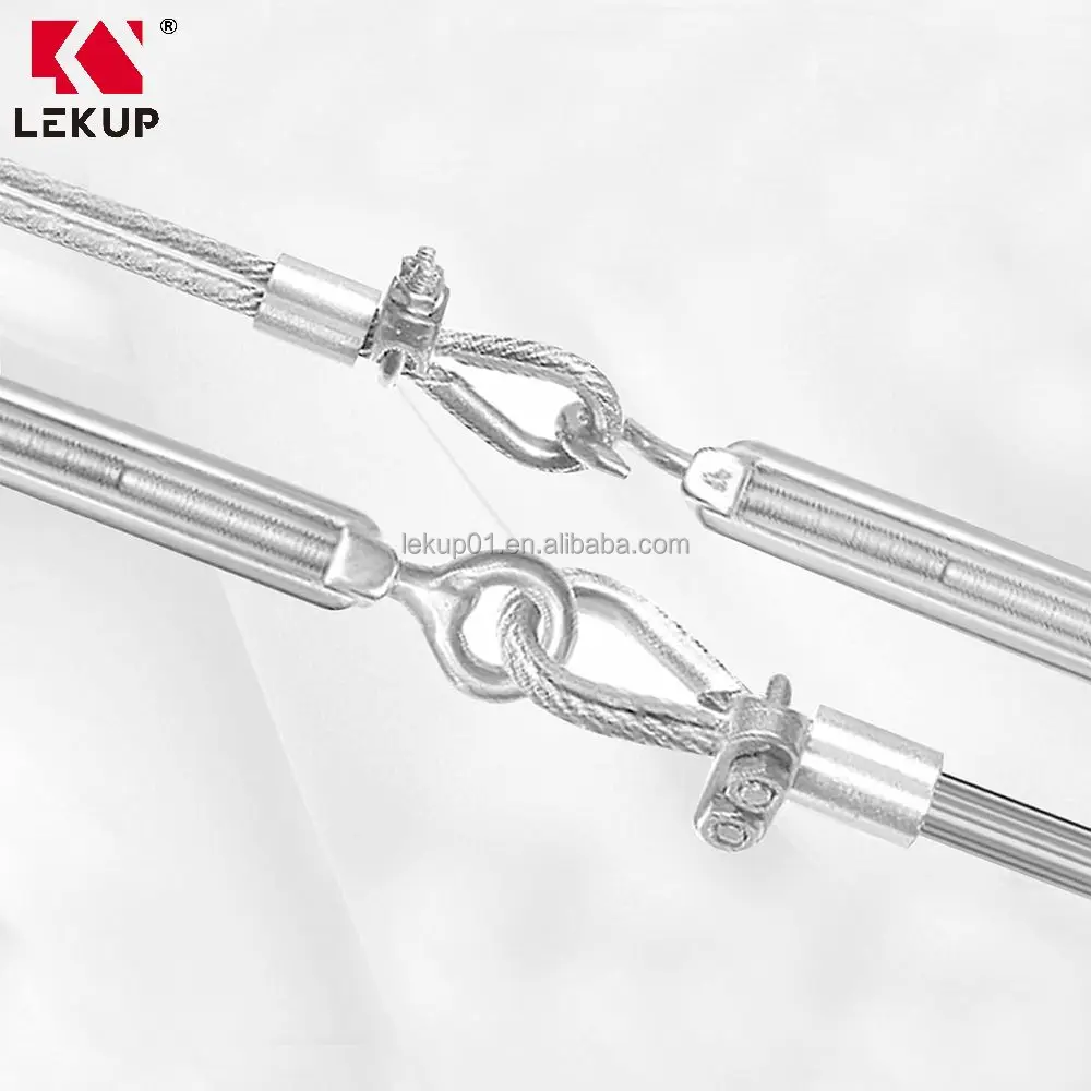 304 Stainless Steel Wire Rope Accessory Set - Durable & Versatile