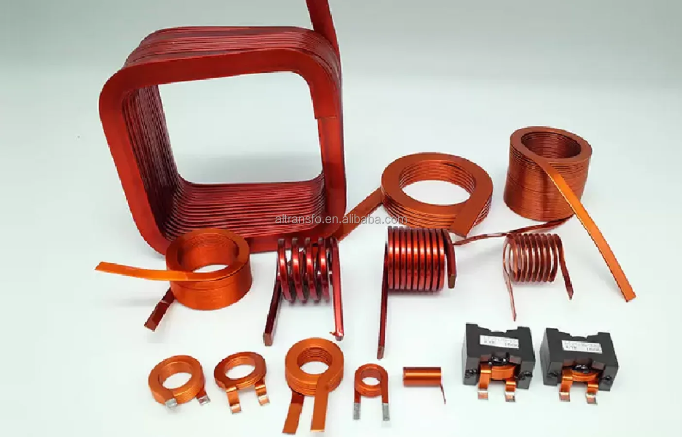 Edge Winding Flat Wire Choke Coil - High Power Frequency