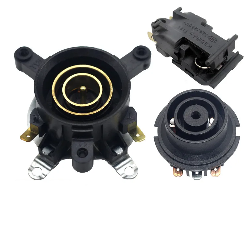 Universal Electric Kettle Thermostat Switch Quick Connector Socket ...
