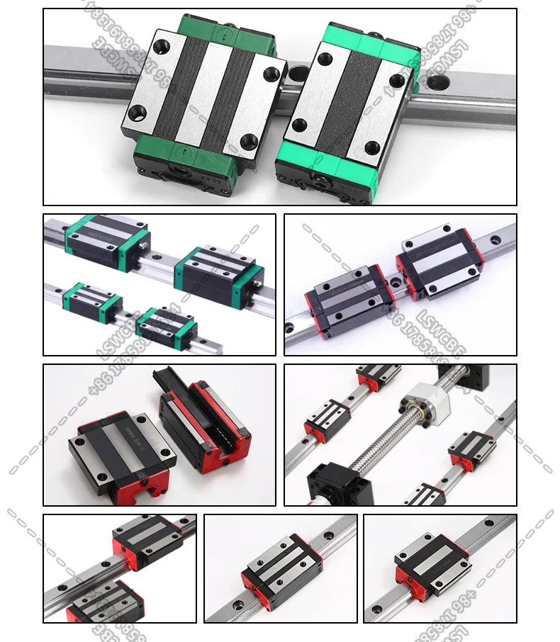 EGH15CA Electric Aluminum Slide Rails - Precision Linear Guides