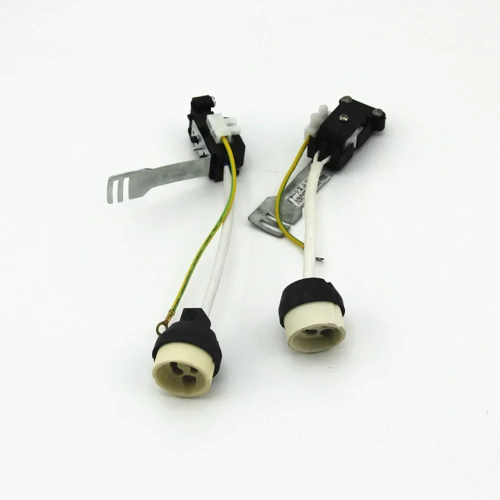 Mr16 Gu10 Lamp Holder Bulb Base With Wire Ceramic Halogen Socket ...