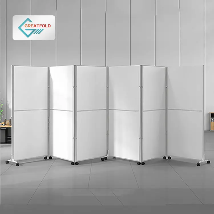 Mobile Office Wall Portable partition wall Folding Room Divider Screen ...