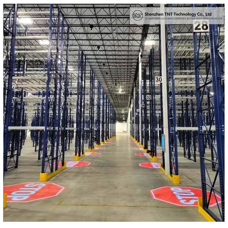 Tnt Manufacturing Forklift Use Safety Warning Projector Light Warehouse ...