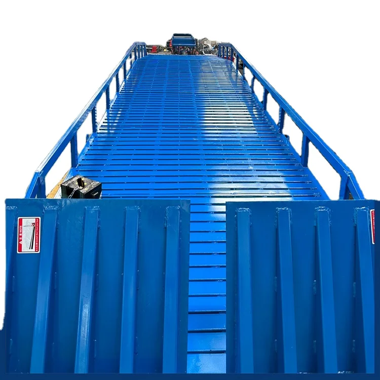 Mobile Hydraulic Boarding Bridge,Forklift,Unloading Platform,Lower And ...