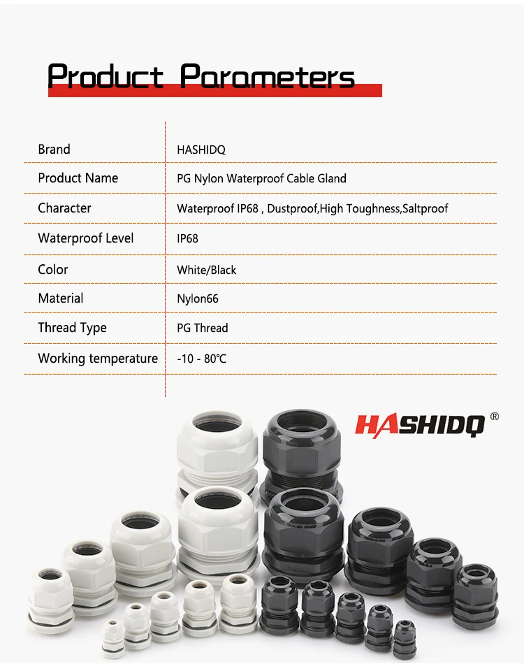 Explosion Proof Cable Gland Ip68 Nylon Cable Glands Size,Pg48 Pg7 Pg11 ...