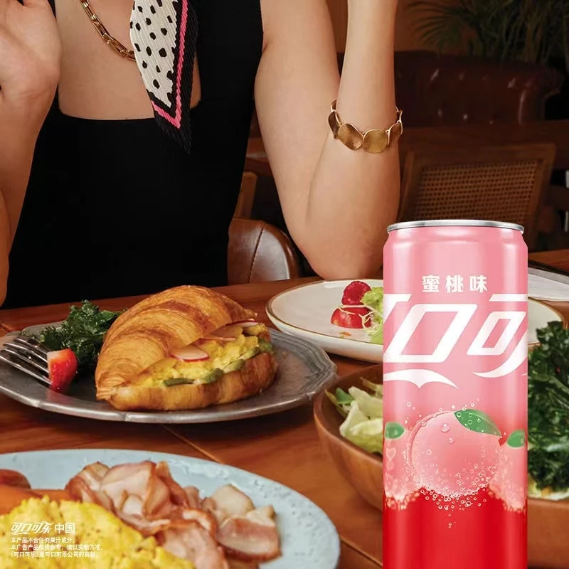 Cola 300ml Peach Flavour Soft Drink Carbonated Soft Drinks Exotic ...