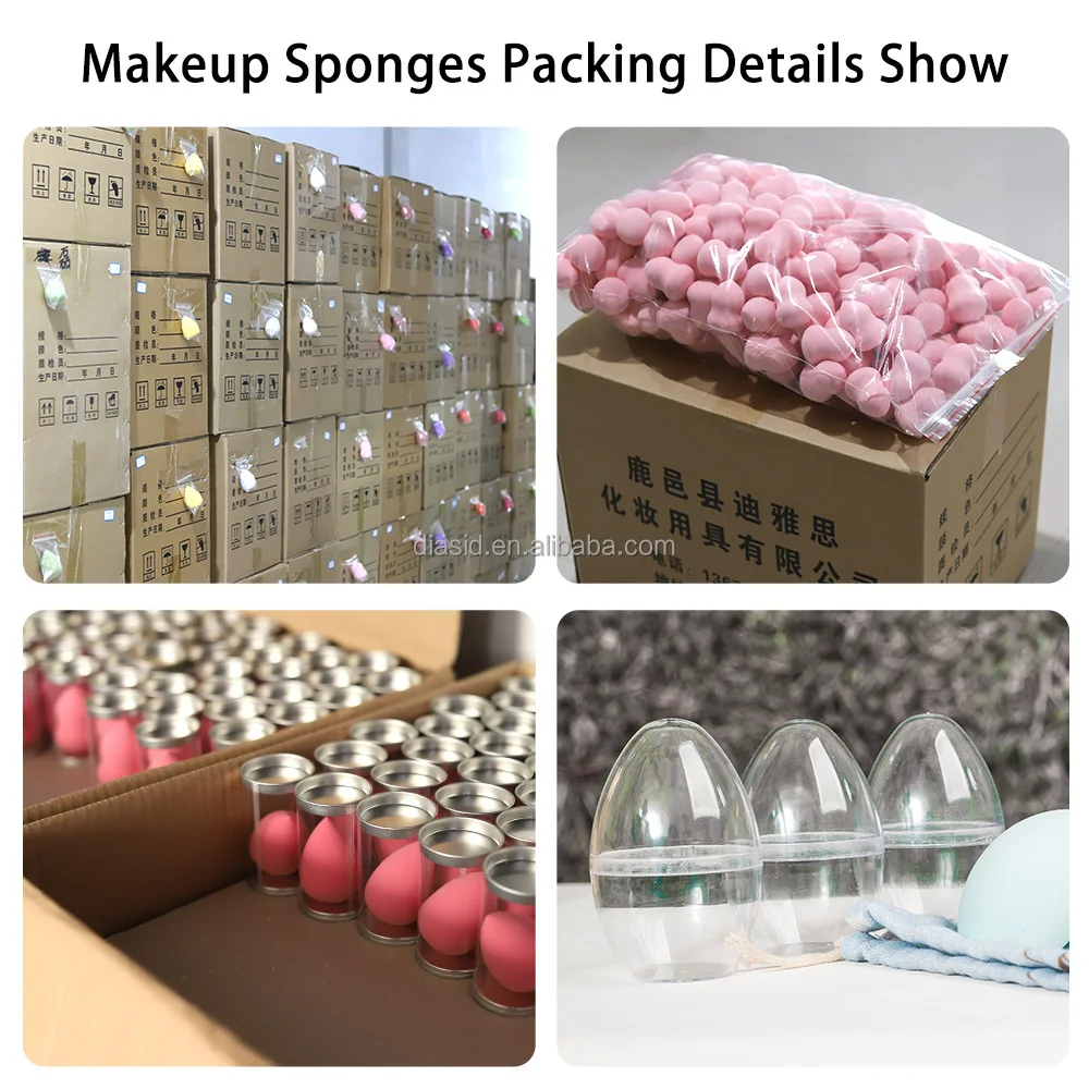 Super Soft Customized Light Pink Marble Beauty Sponge Blender - Buy ...