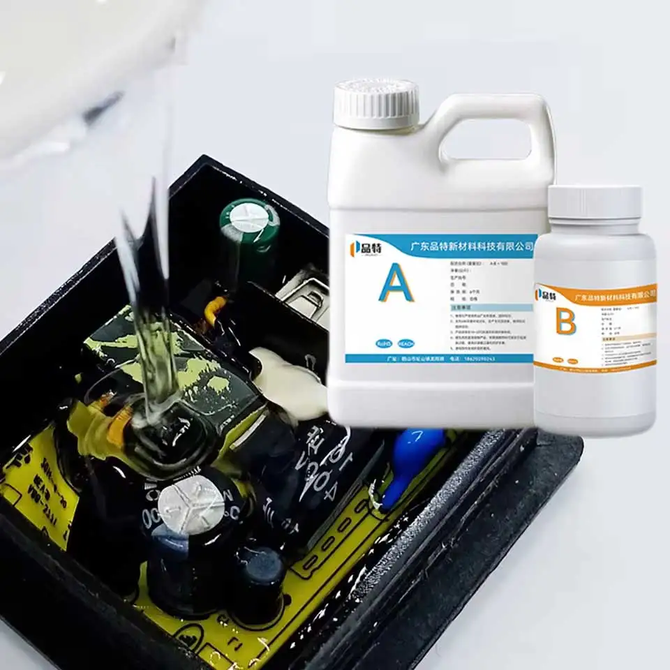 Low Toxicity Epoxy Resin Potting Compound Ab Glue Electronic Filling Re ...